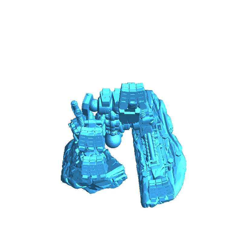 Other STL Download - Clockwork Stone Defender-August 2022 - Monsters of ...