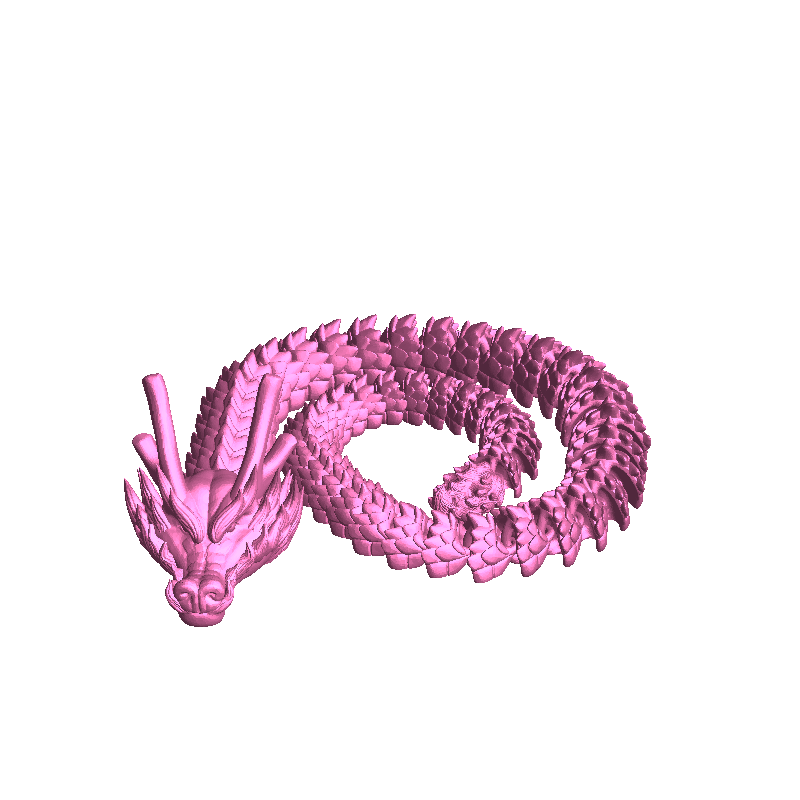 Dragon flex Long | 3D models download | Creality Cloud
