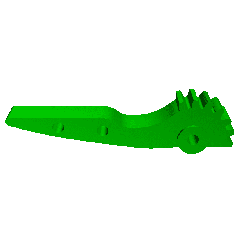 Free Test Models STL Download - Articulated Index Fingerby Millertime