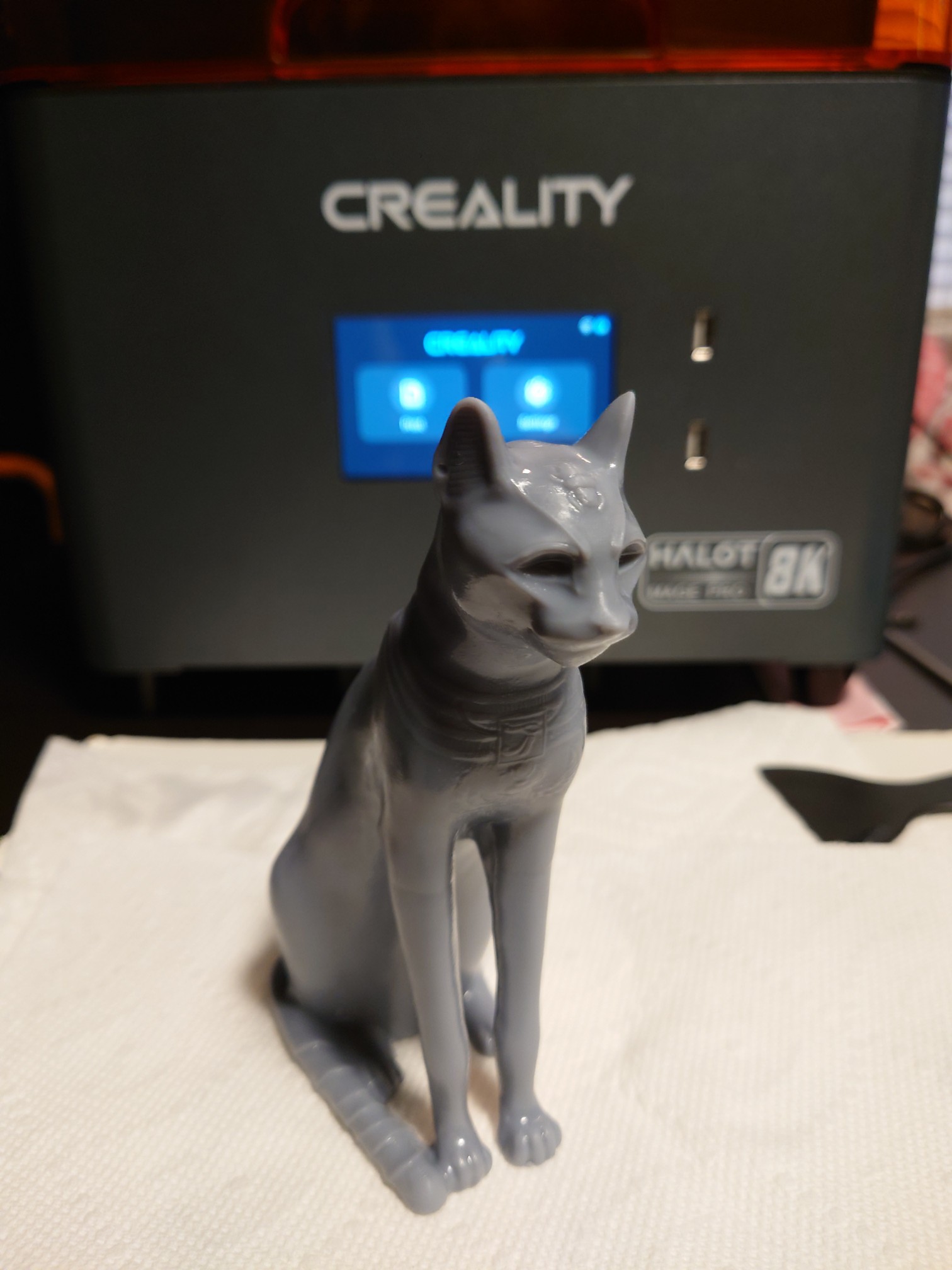 Printed on the Halot Mage Pro, very cool thank you. | Creality Cloud