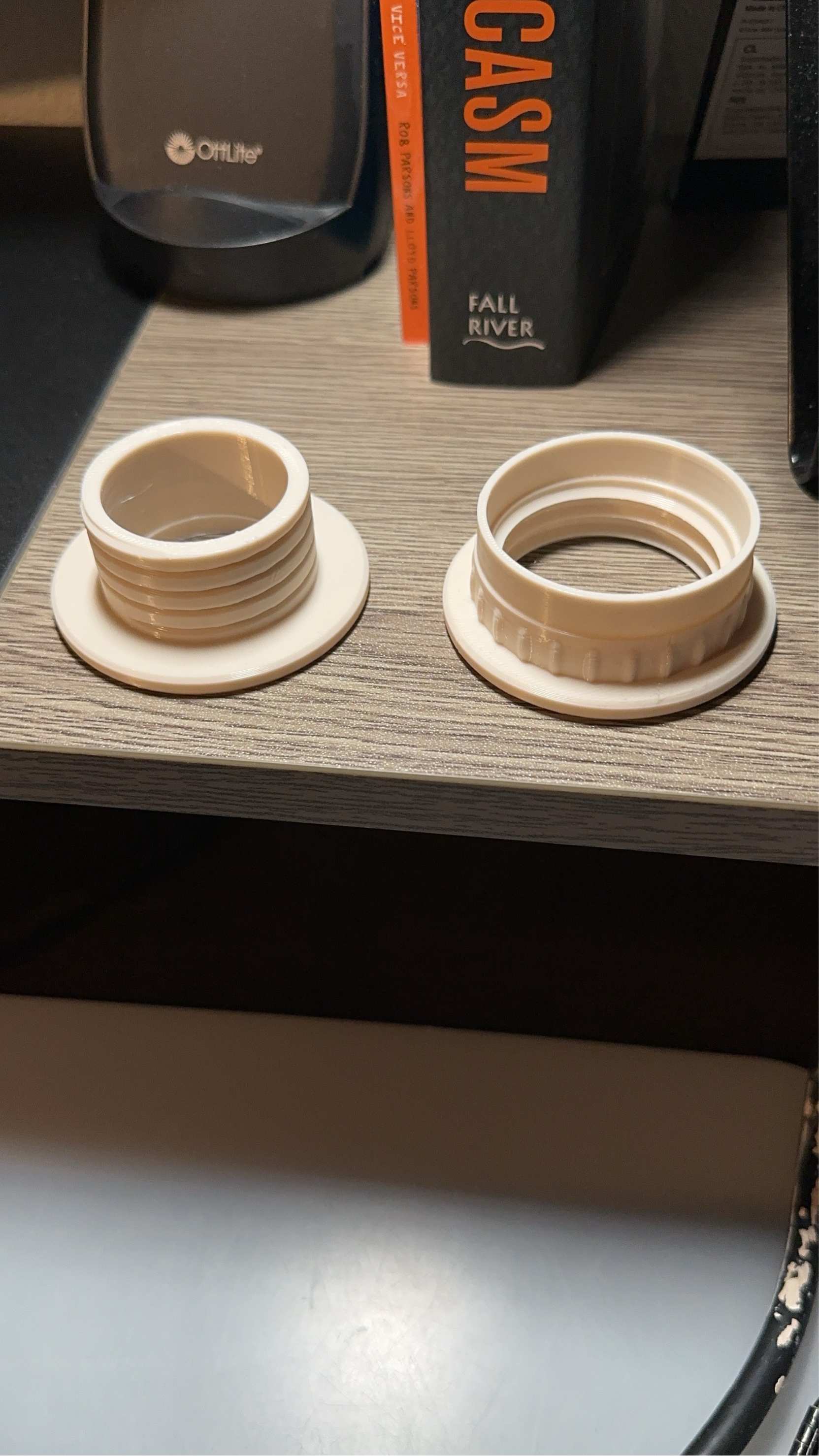 An adapter so that my wife’s larger lamp shade will fit on the lamps ...