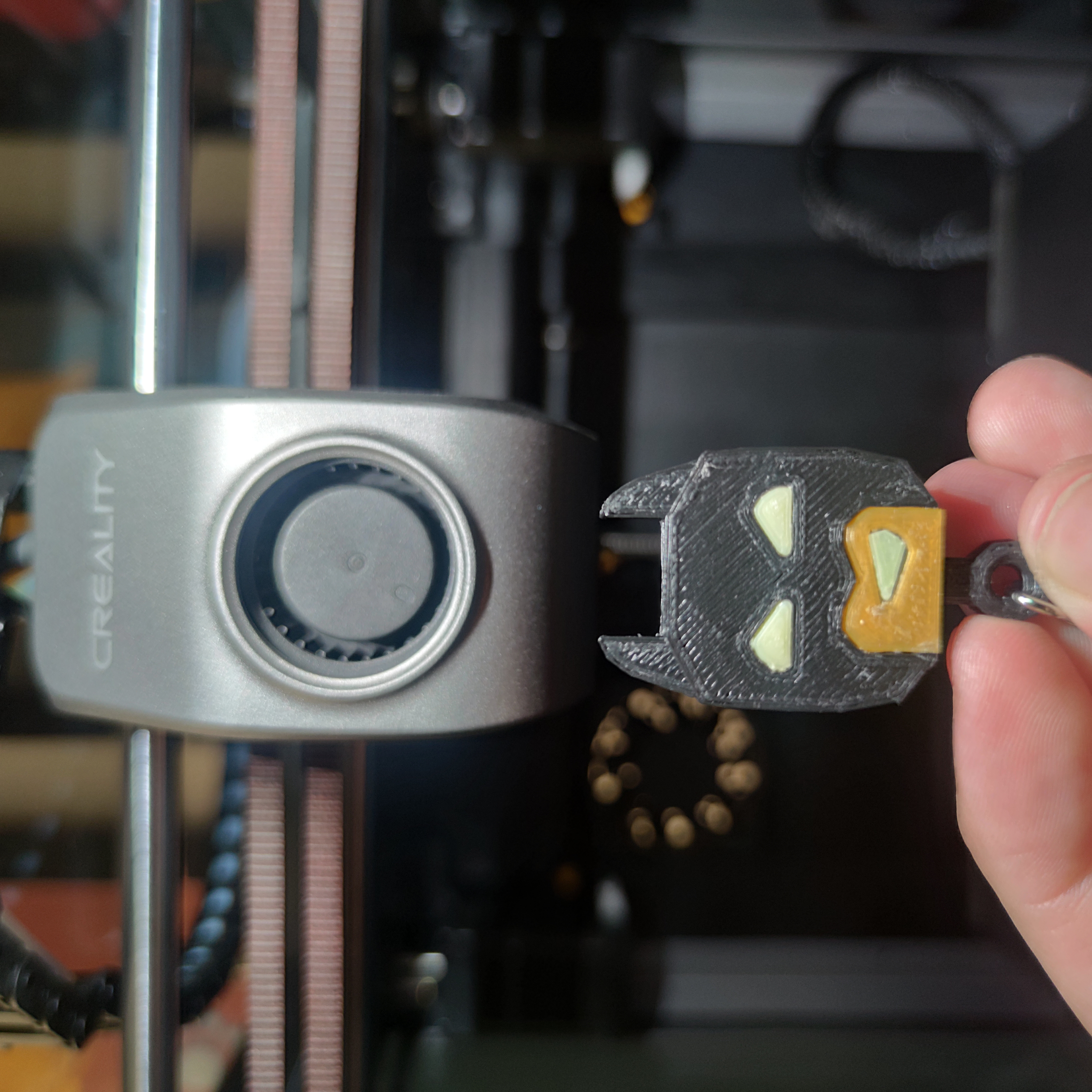 I want to show you [%2318839585] Print-In-Place Batman Keychain using ...