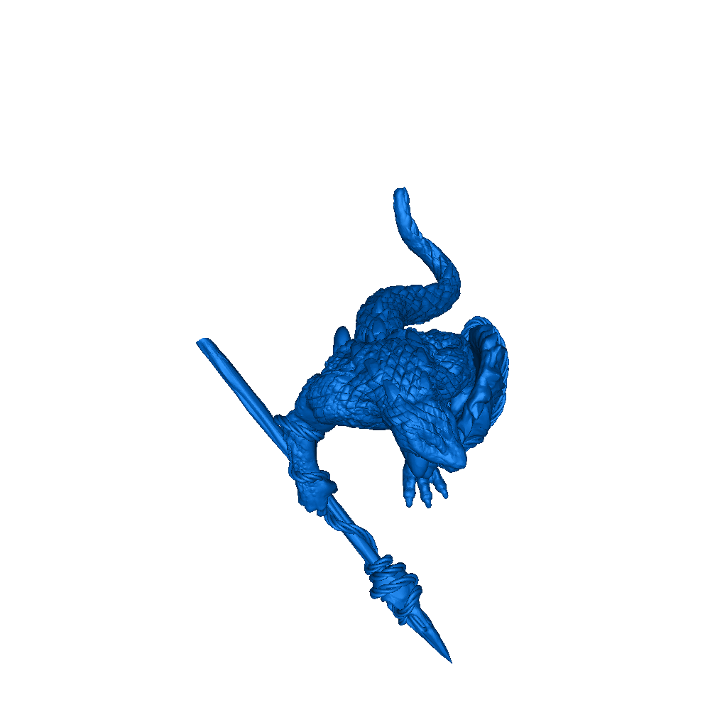 Free Characters & Creatures STL Download - lizardfolkby art _crazy69