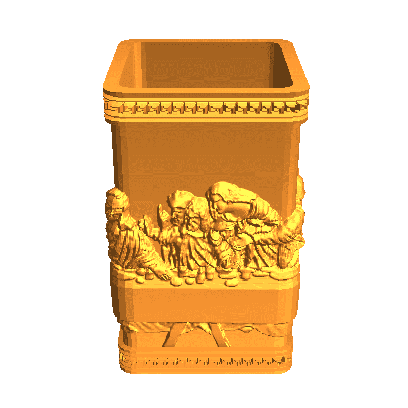 Free Home Decorations & Ornaments STL Download - last upper diamondby ...