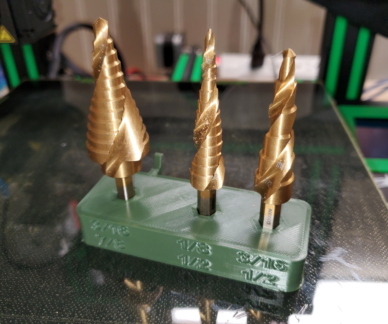 Stepper Drillbit Pegboard Holder | 3D models download | Creality Cloud