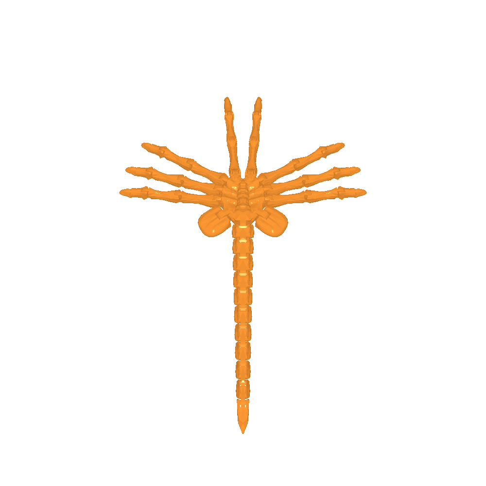 Free Characters & Creatures STL Download - face hugger figetby Lostcat