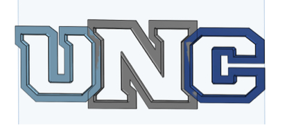 Free Tools & Spare Parts STL Download - UNC letters cookie cutterby Lobato