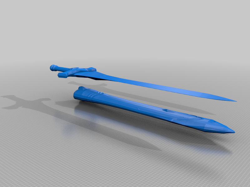 Free Characters & Creatures STL Download - magic swords - fantasy ...