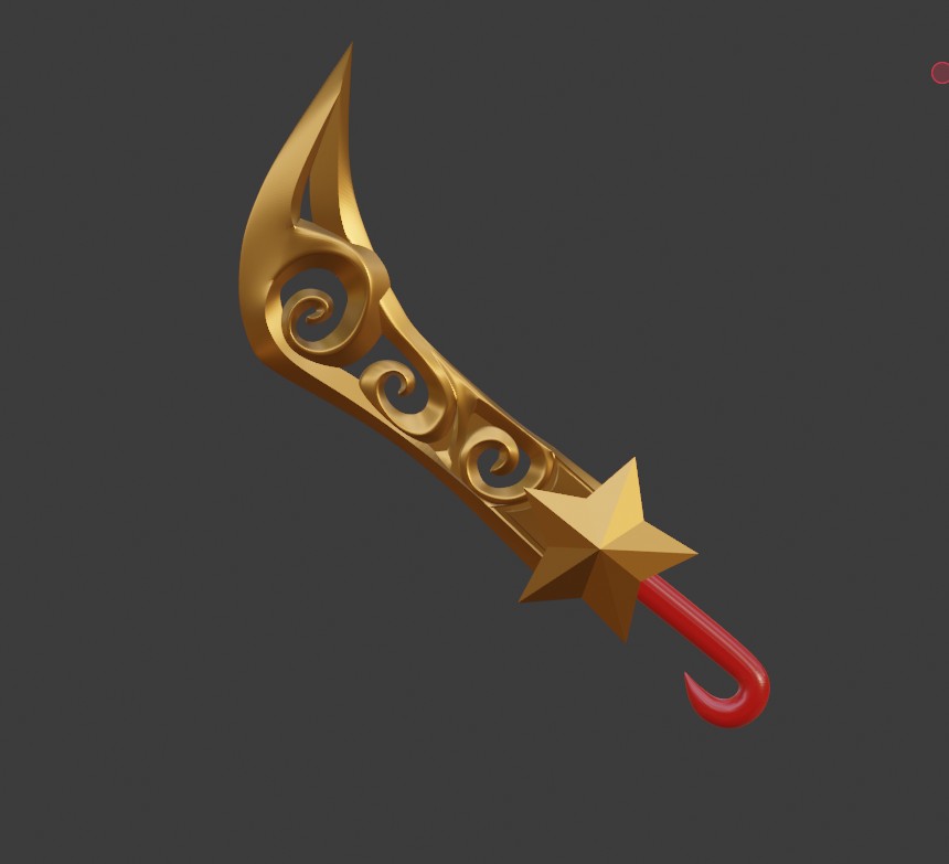 Characters & Creatures STL Download - Katarina Slay Belle Sword by ...