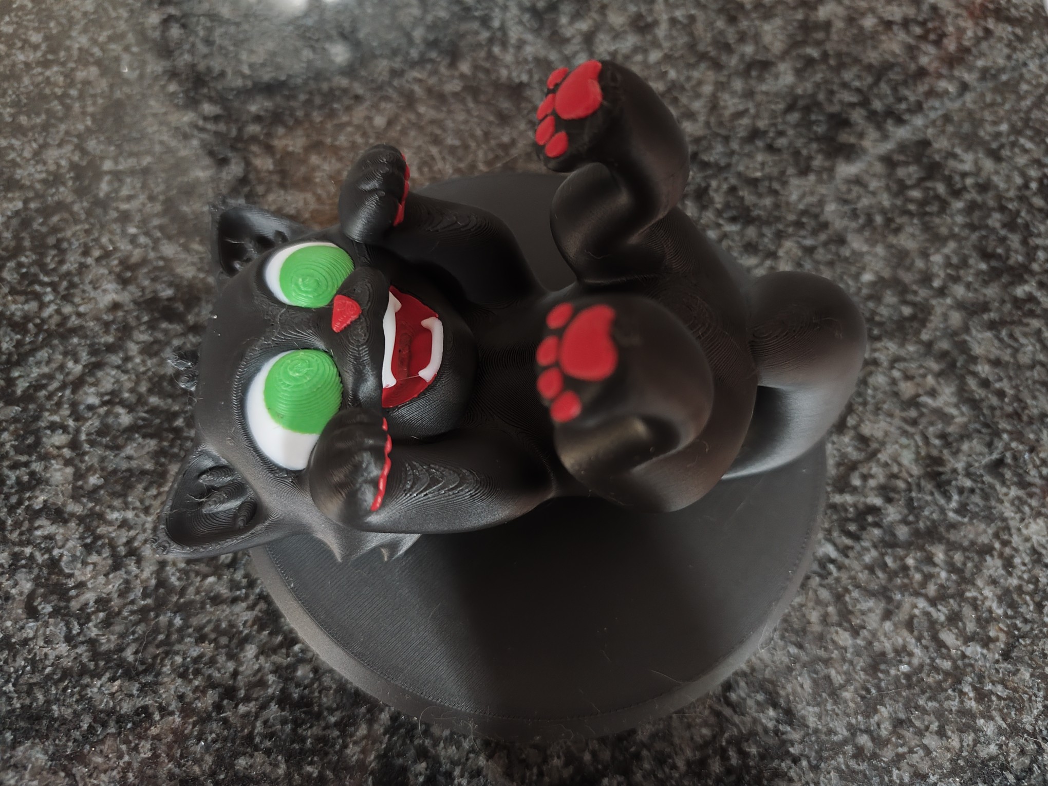printed on K2 Pro, came out really nice. No issues on the colour change ...
