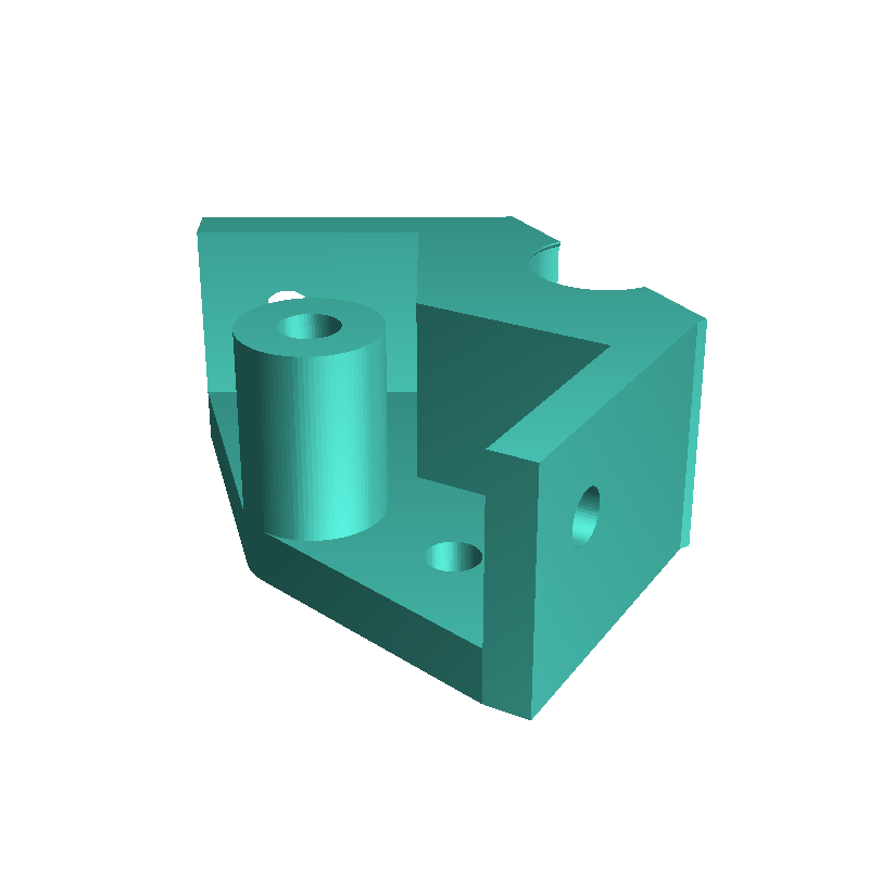 3D Printer Files | 3MF File | 2020 Extrusion to 16mm post - 60deg ...