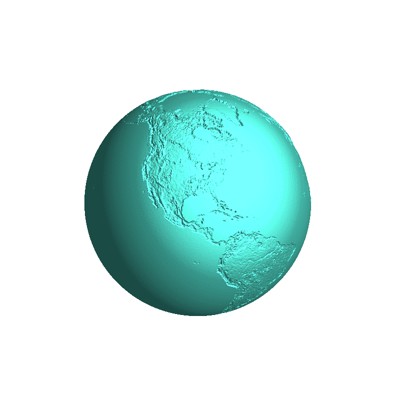 Free Sculptures & Artworks STL Download - Earth with dragonby Gaming ...