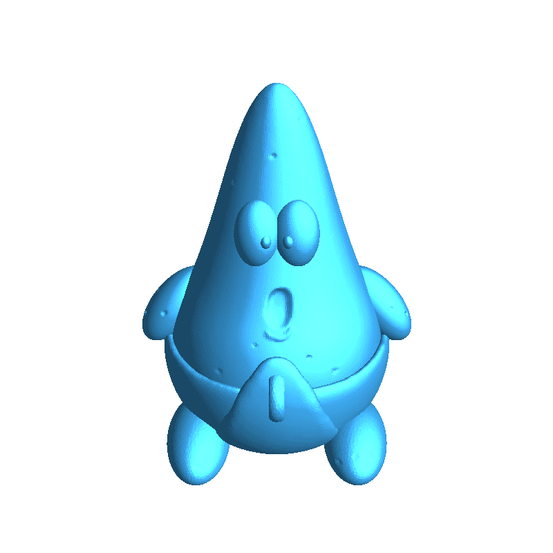 3D Printer Files | 3MF File | baby patrick | Creality Cloud