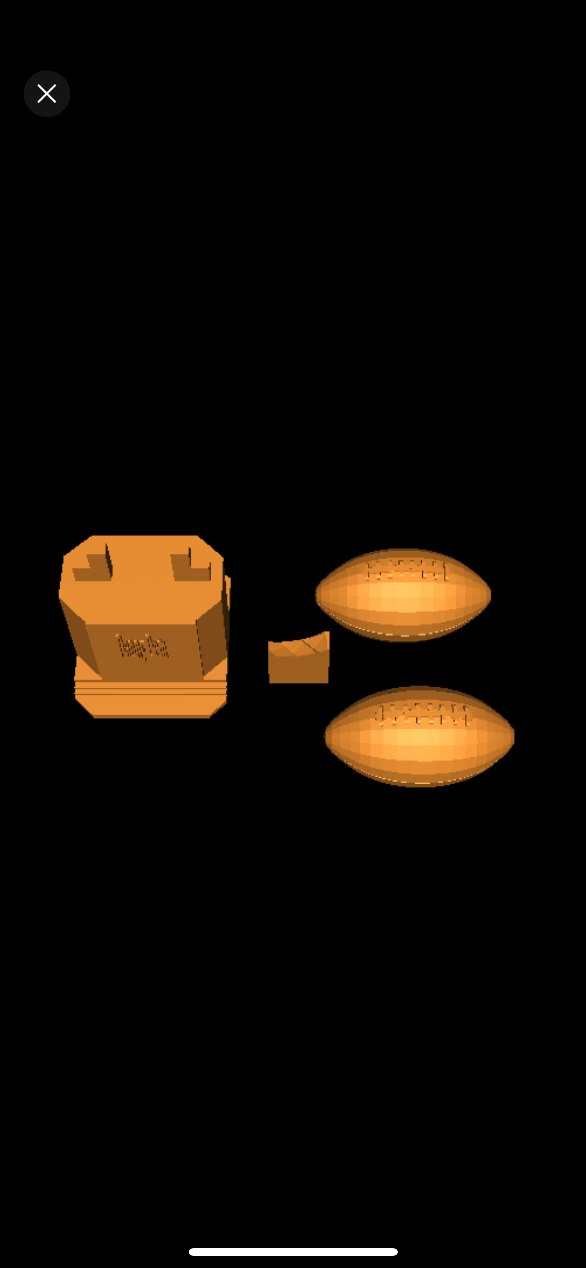 Rugby | 3D models download | Creality Cloud