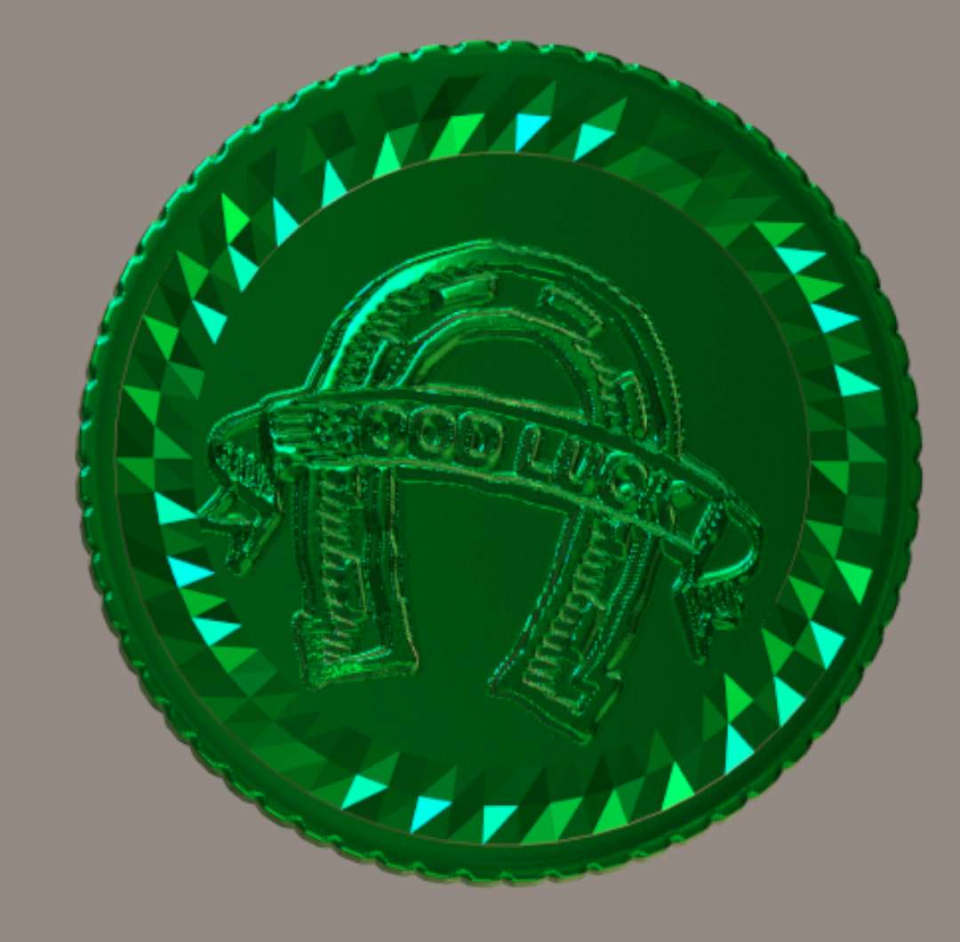 lucky coin 🪙 | 3D models download | Creality Cloud