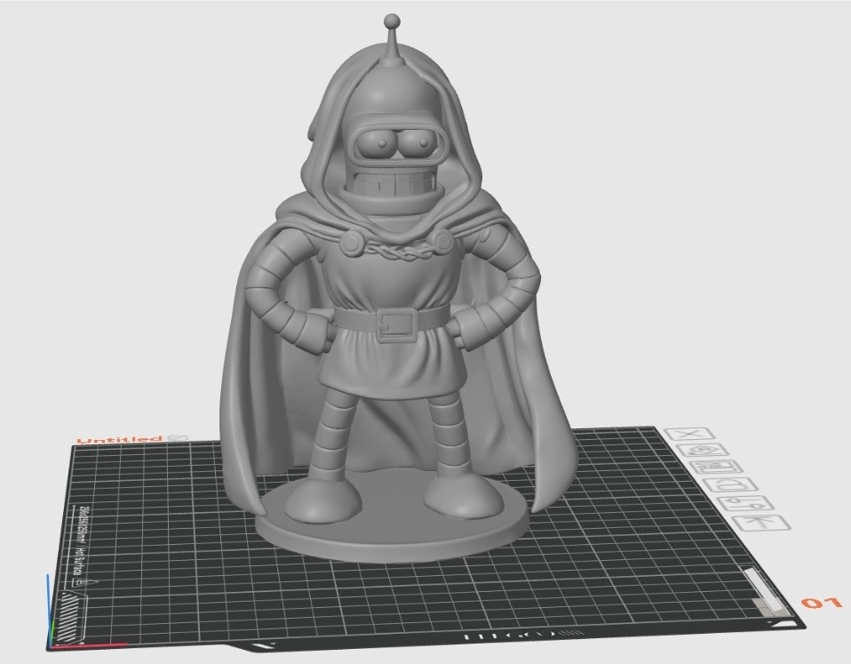 So, I've had a few different ideas on how I wanted to make this Bender ...