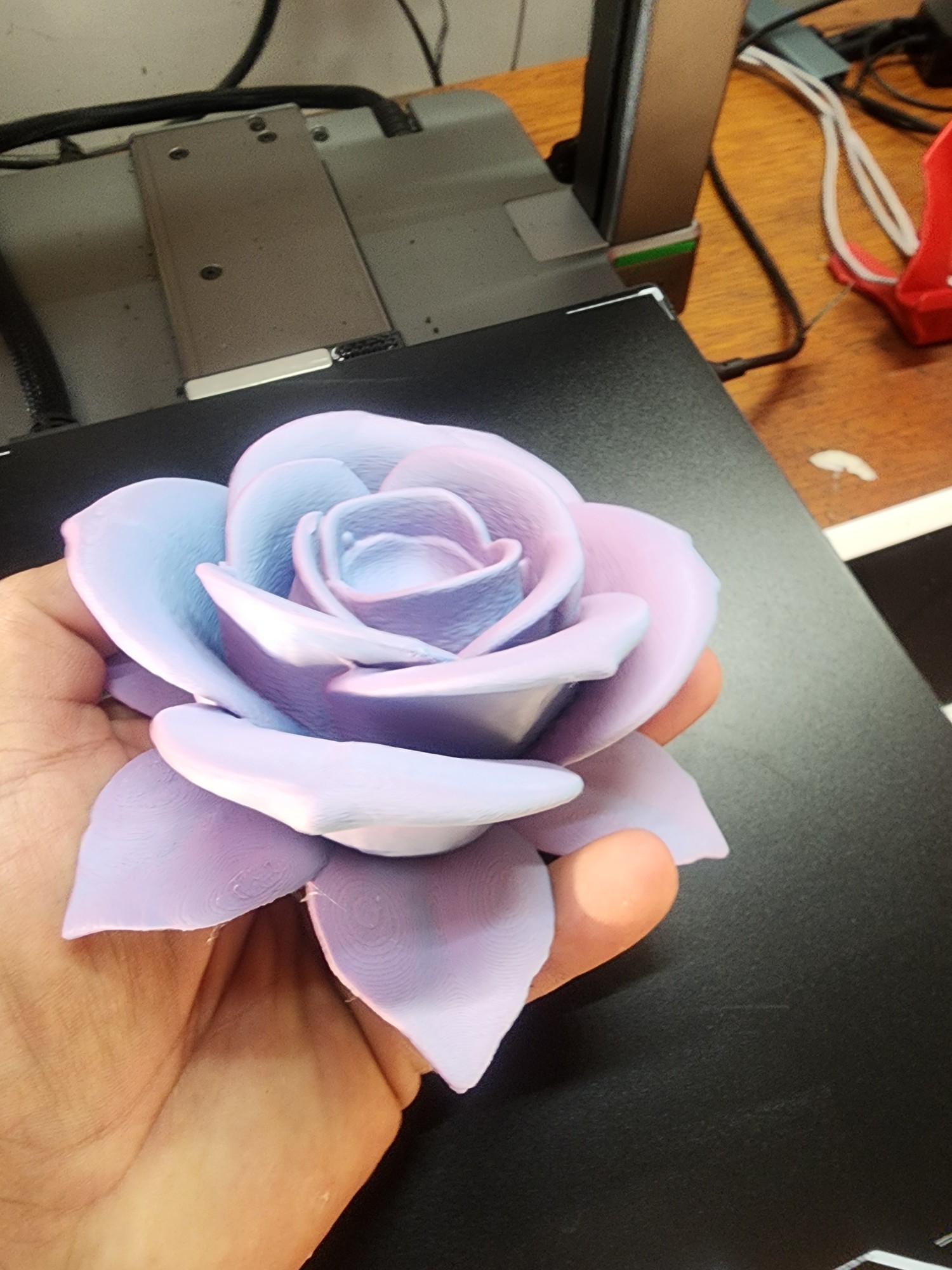 another great rose print, wifey chose this design and is very happy ...