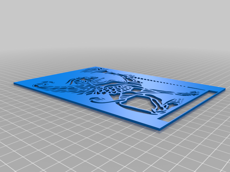 Free Digital Art STL Download - Chimera stencilby SMT_M 🦊