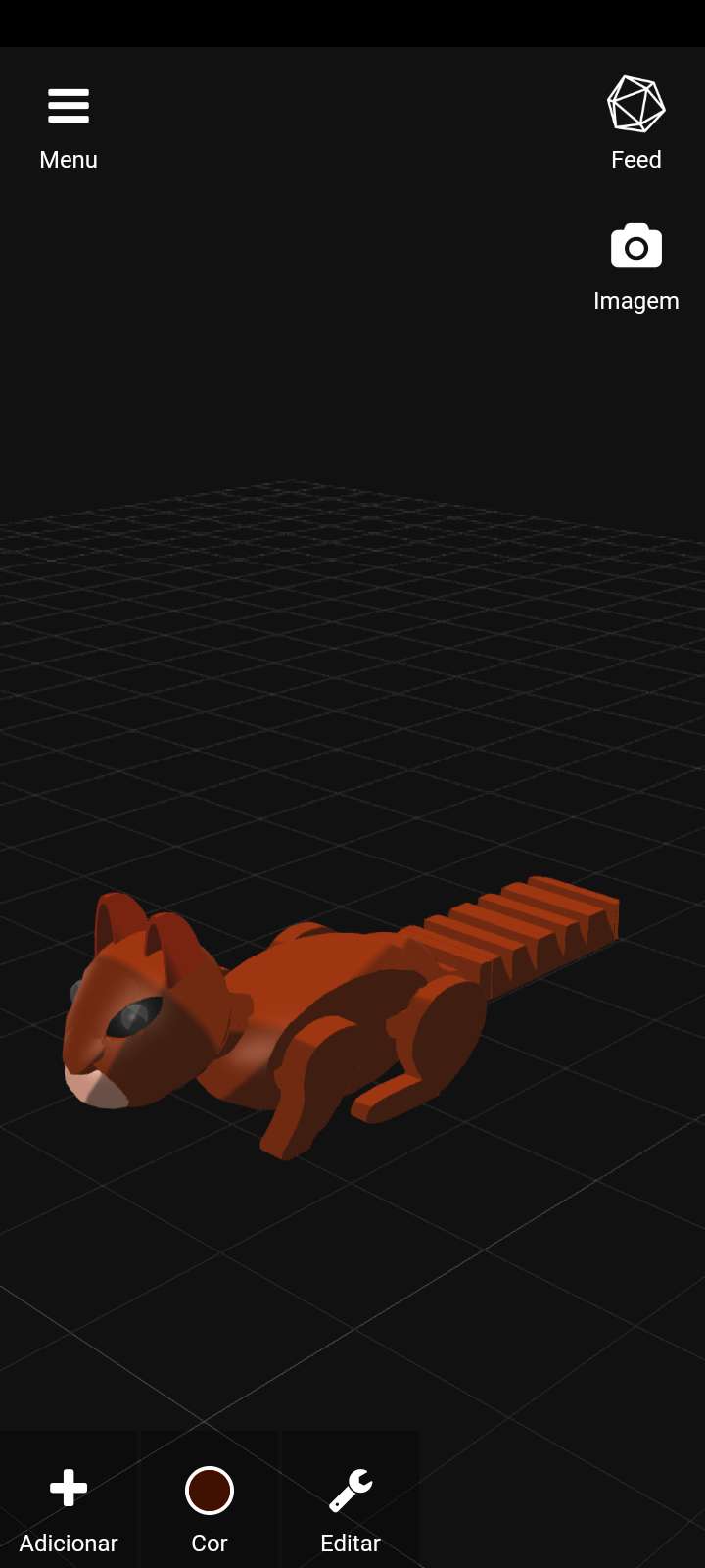 Free Mammal STL Download - Articulated squirrel /Esquilo articuladoby R ...