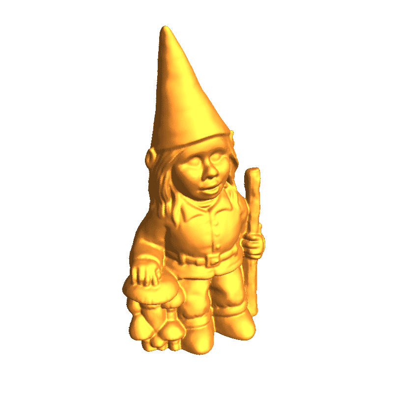 Home Decorations & Ornaments STL Download - Garden Gnome Female with ...