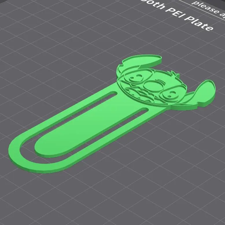 3D Printer Files | 3MF File | Stitch bookmark | Creality Cloud