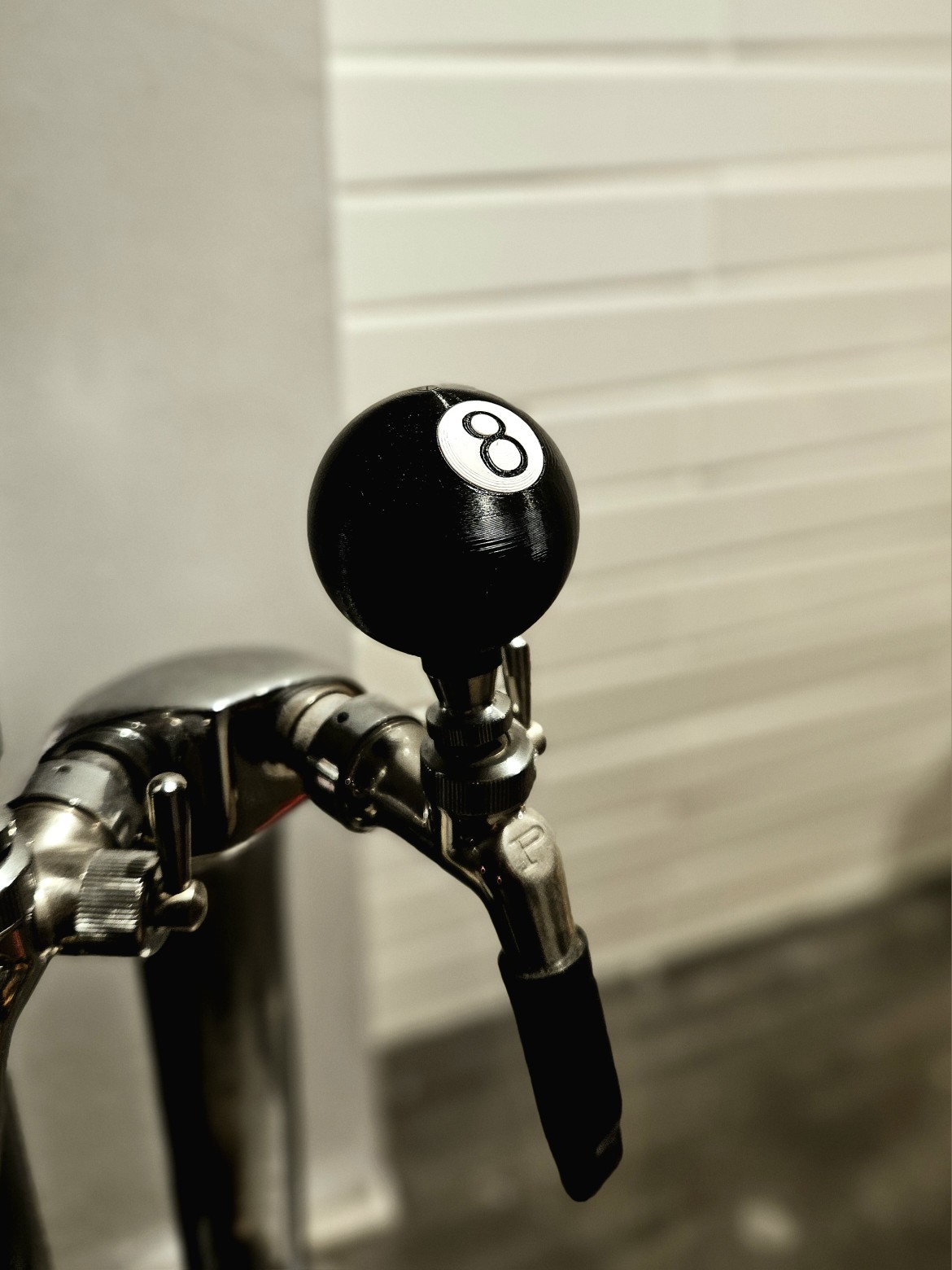 3D Printer Files | 3MF File | 8 Ball Beer Tap Handle | Creality Cloud