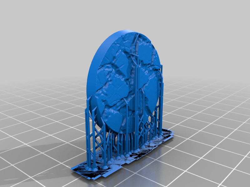 3D Printer Files | 3MF File | Decorative Bases Flat Stone Set ...