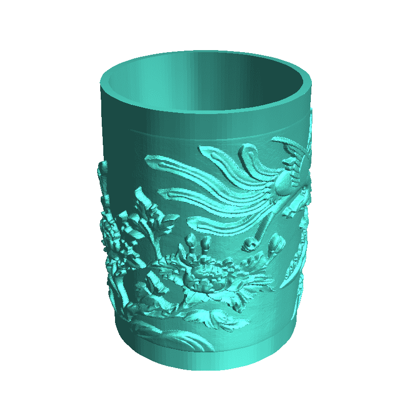 Free Digital Art STL Download - Chinese design 13by malbel studio