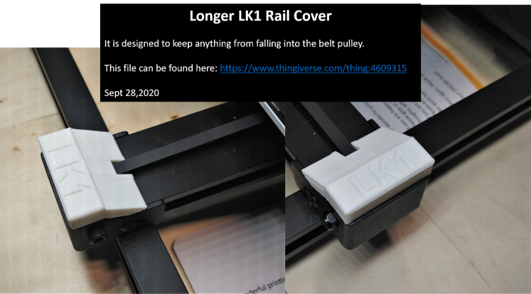 Longer LK1 Front Rail Cover | 3D models download | Creality Cloud