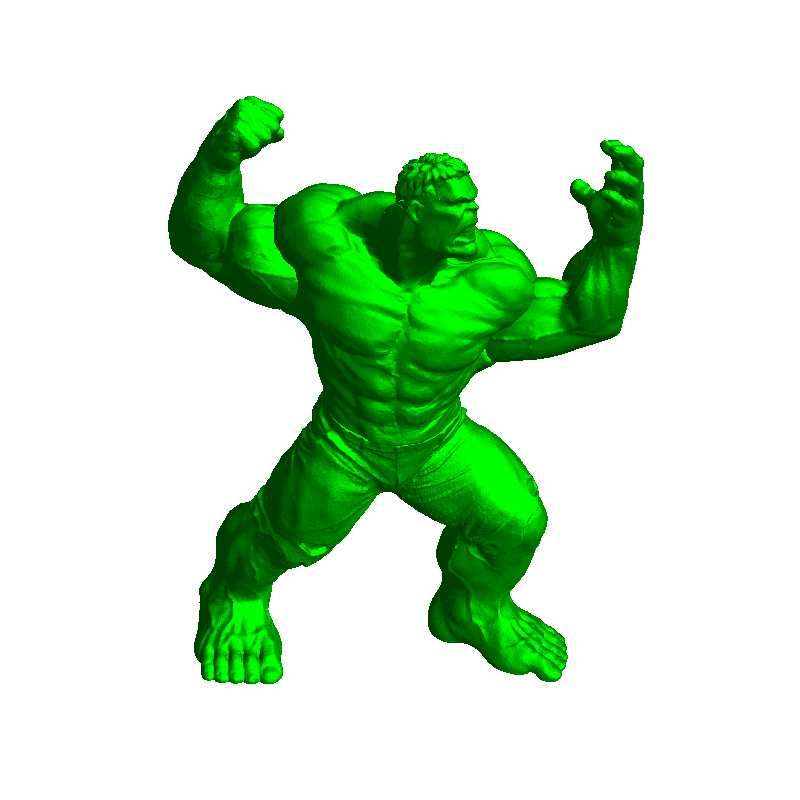 Free Characters & Creatures STL Download - hulkby Jurgen dhooge