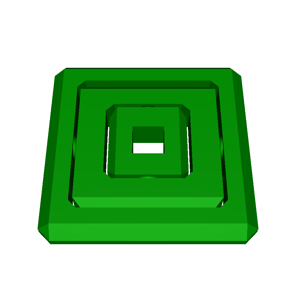 Free Test Models STL Download - spinning squares by huney