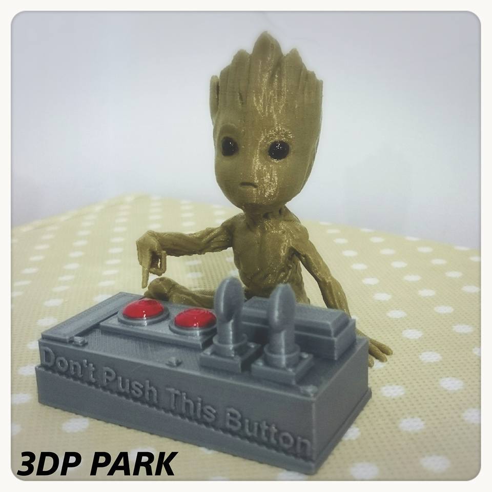 Baby Groot 5-4 (Don't Push This Button) | 3D models download | Creality ...
