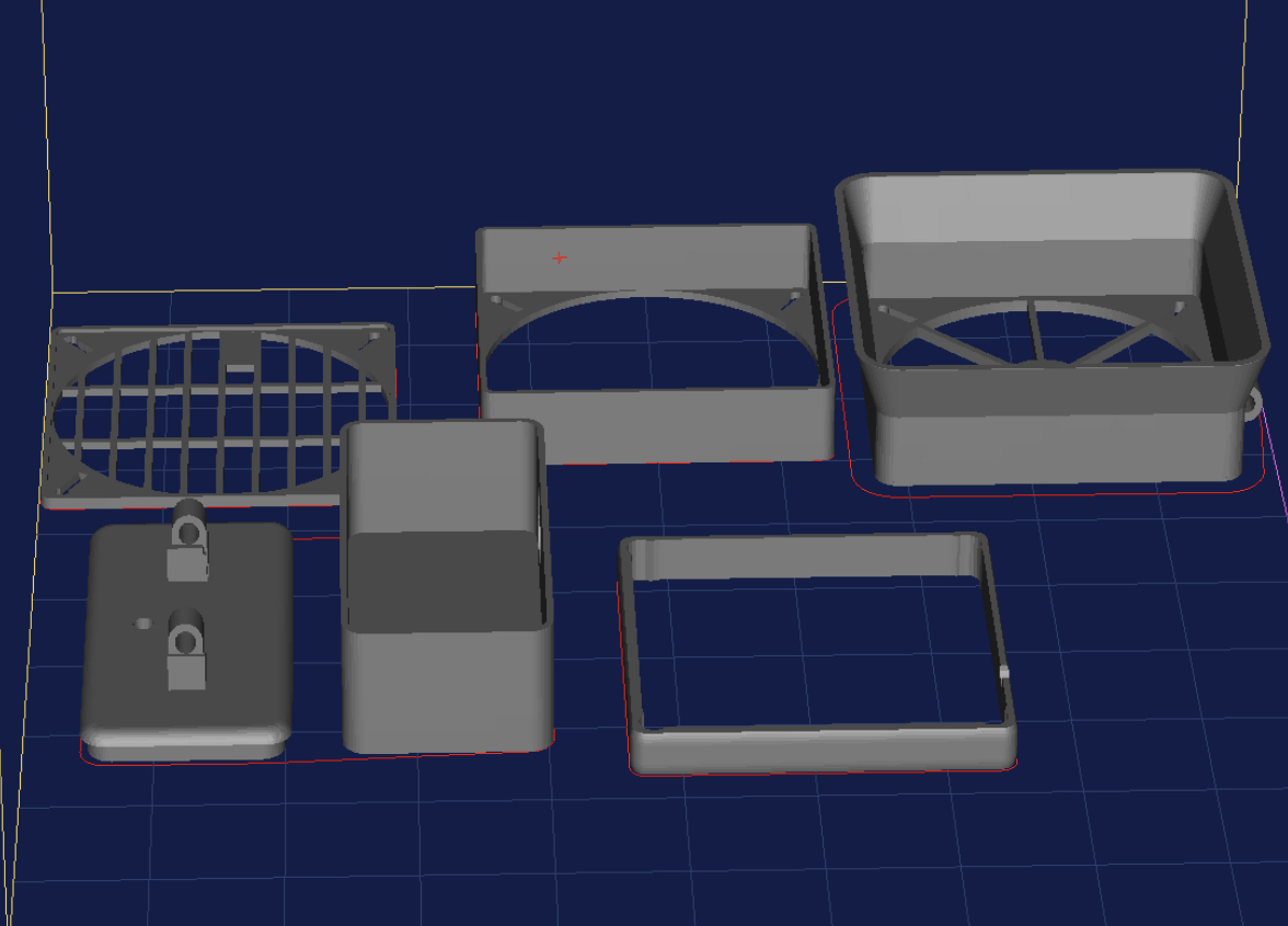 80mm fan filter | 3D models download | Creality Cloud