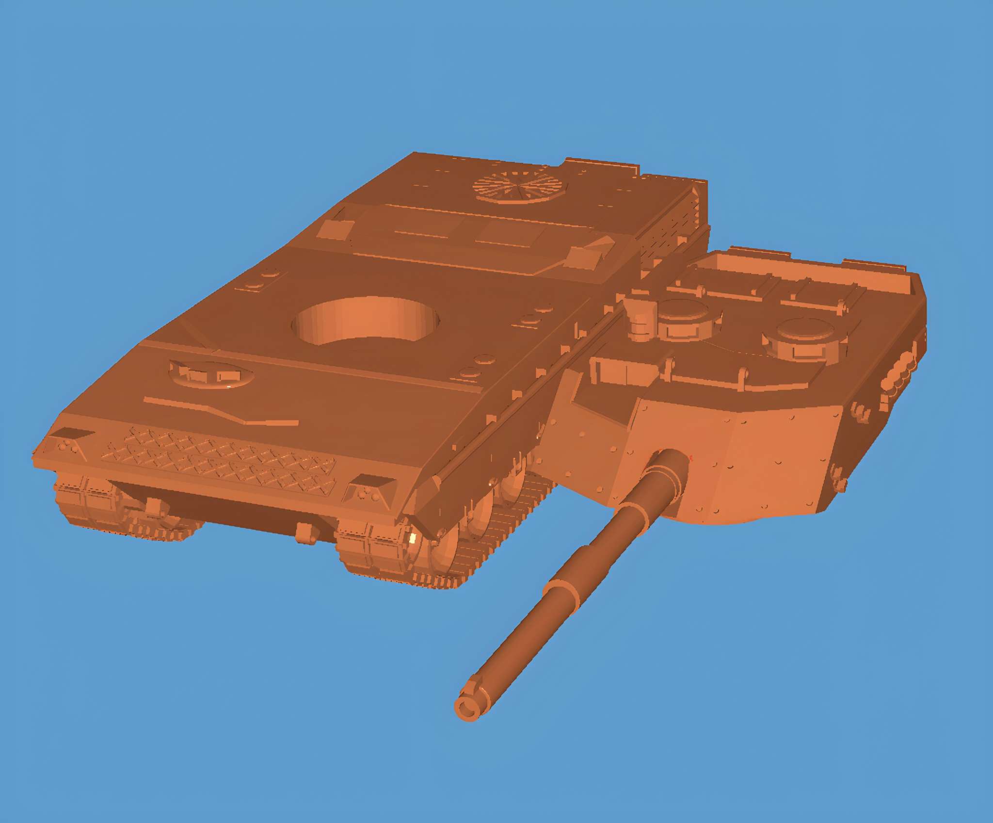 c1 ariete italian main battle tank | 3D models download | Creality Cloud