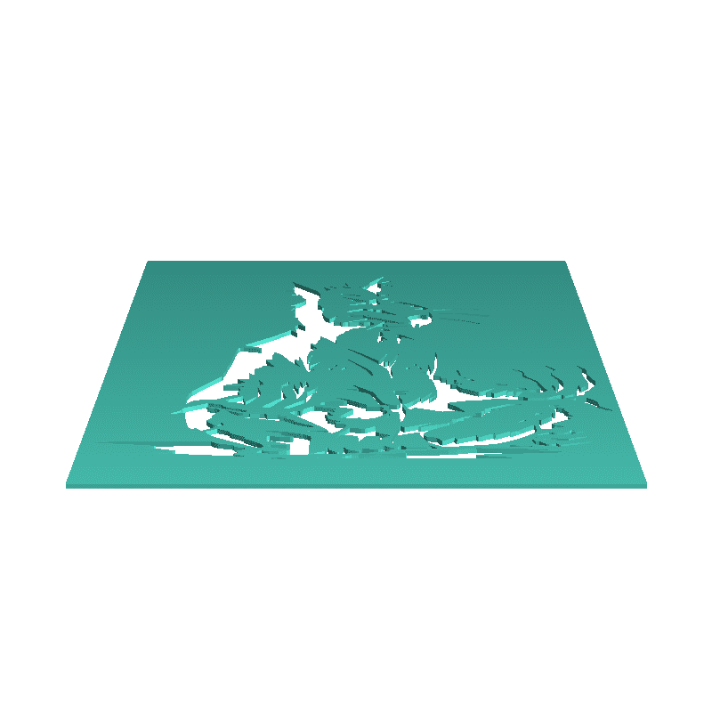 Free Digital Art STL Download - Master Splinter stencilby SMT_M 🦊