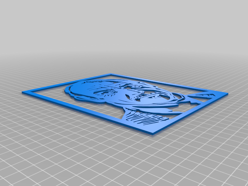 Free Digital Art STL Download - Sean Connery stencilby SMT_M 🦊