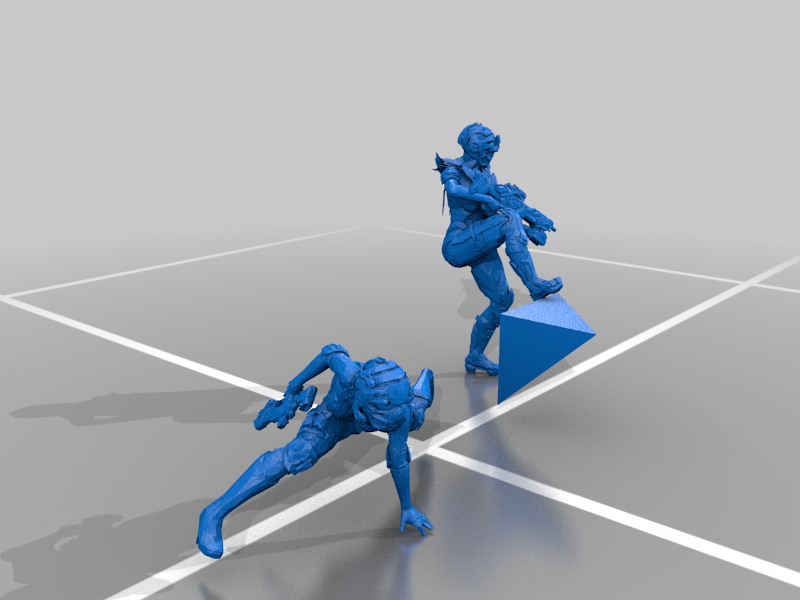 Free Other STL Download - house van saar female gangers - necromunda ...