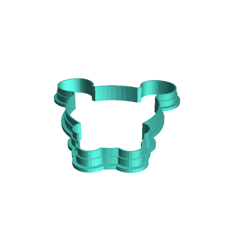 Other STL Download - Aliens cookie cutter set of 5by Mira3D