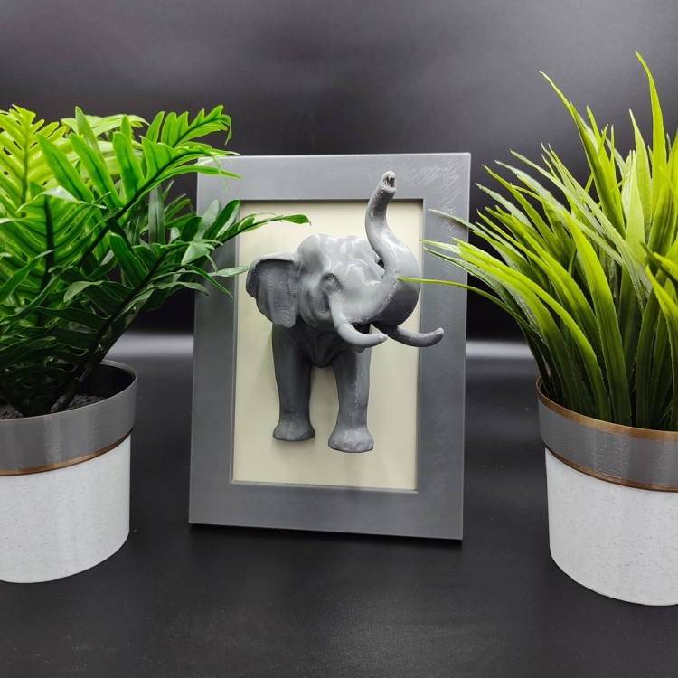 Elephant Desktop Frame