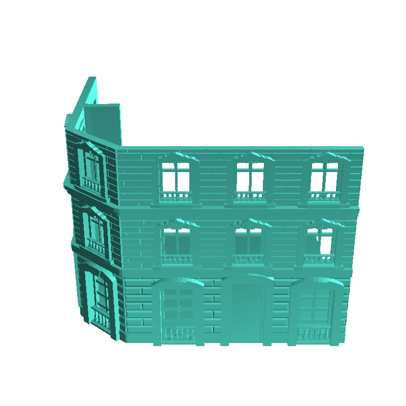 Other STL Download - Urban building with portal (intact version) (6 ...