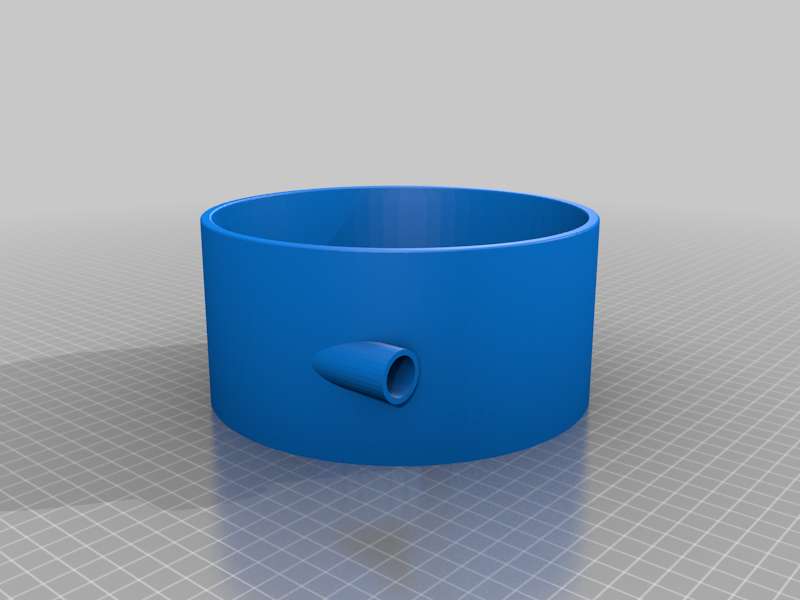 Blue bowl gold concentrator | 3D models download | Creality Cloud