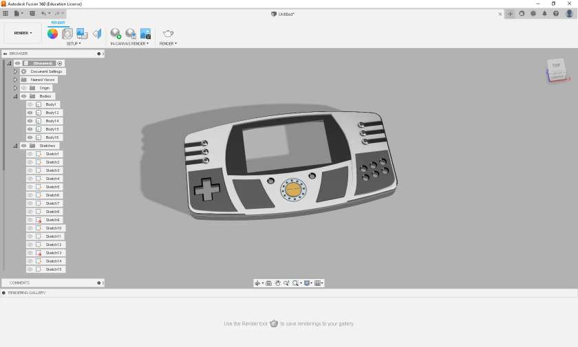 SWROTS Datapad Raspberry Pi handheld console | 3D models download | Creality Cloud