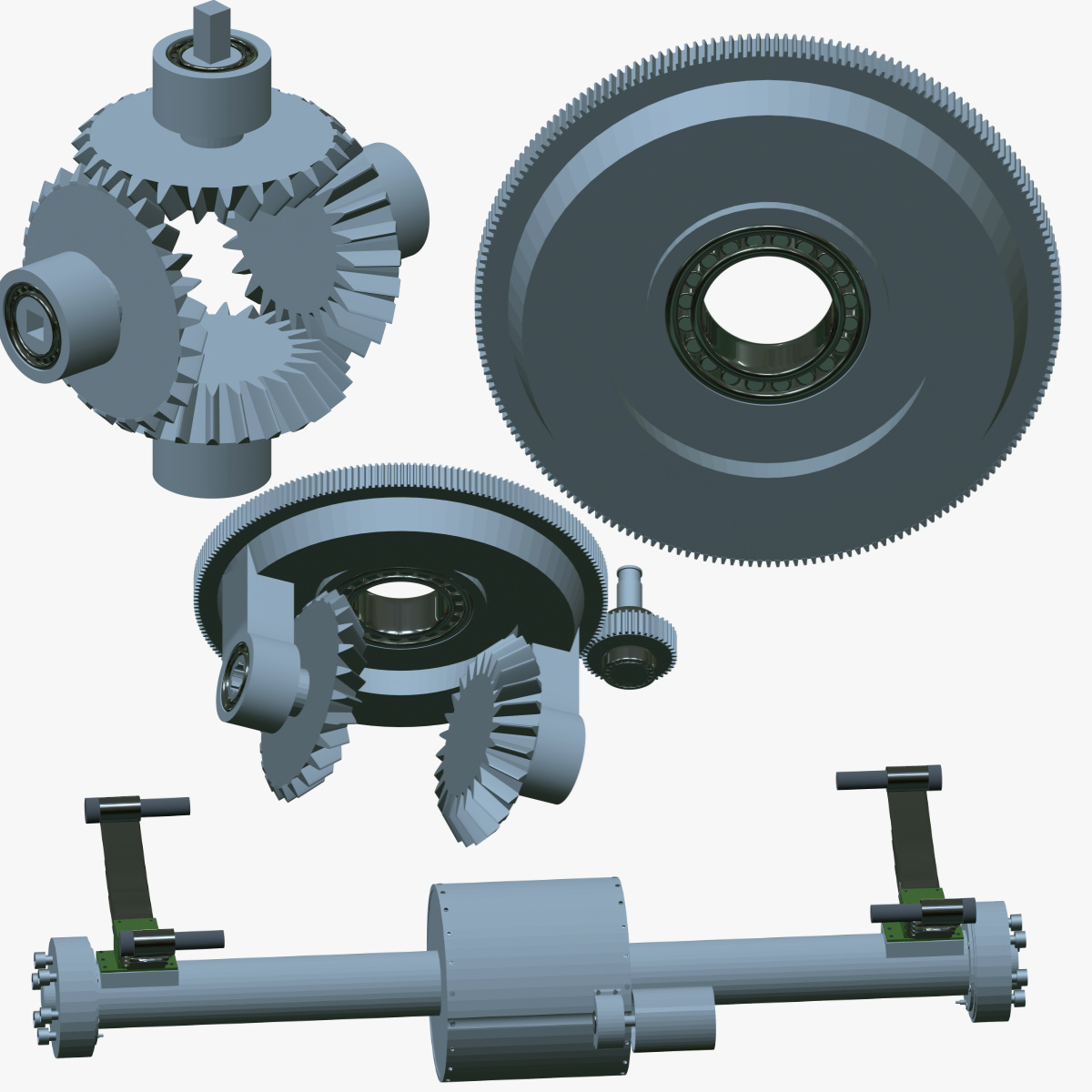 differential gear all 3952 | 3D models download | Creality Cloud