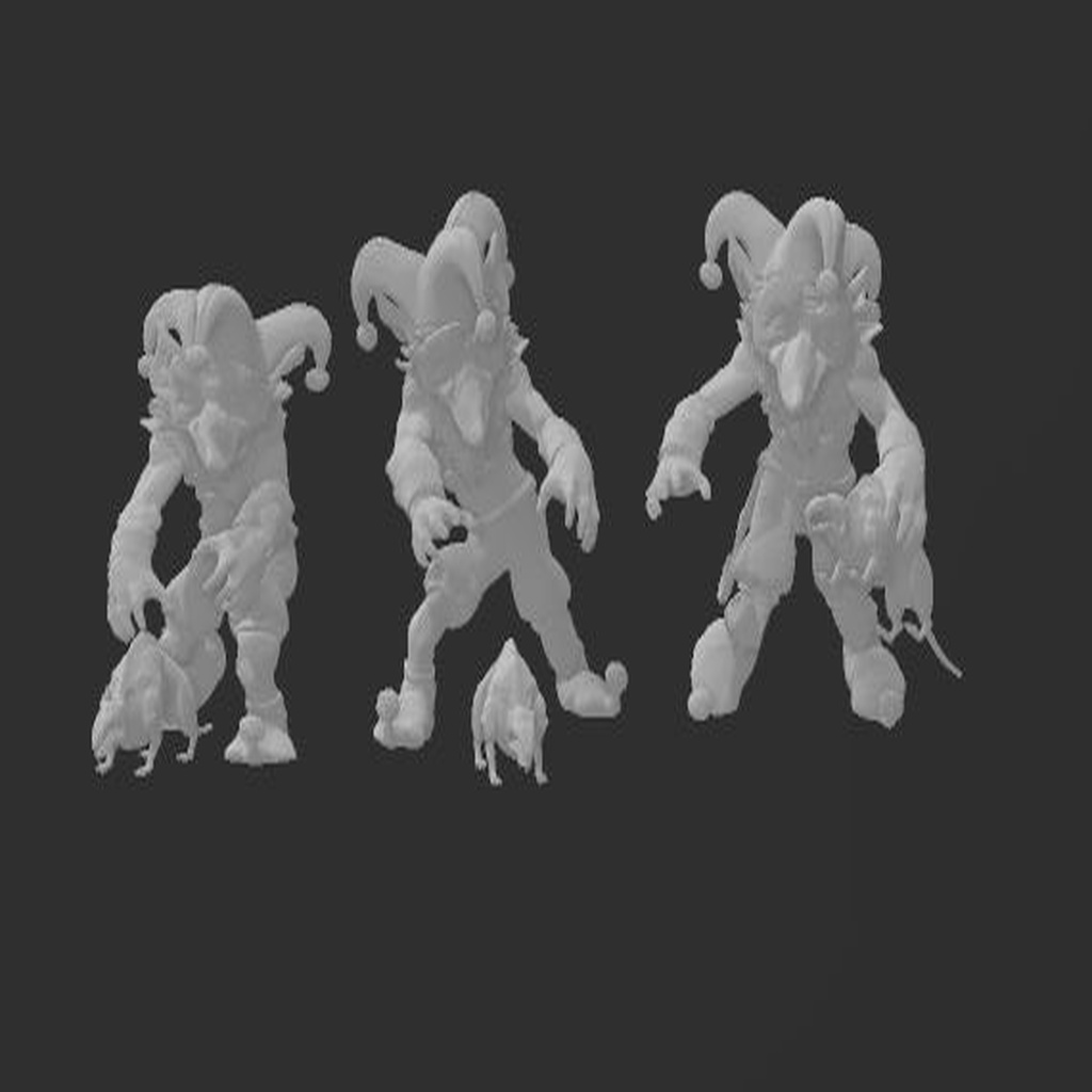 9 clockwork gnoblars - steampunk grots | 3D models download | Creality ...