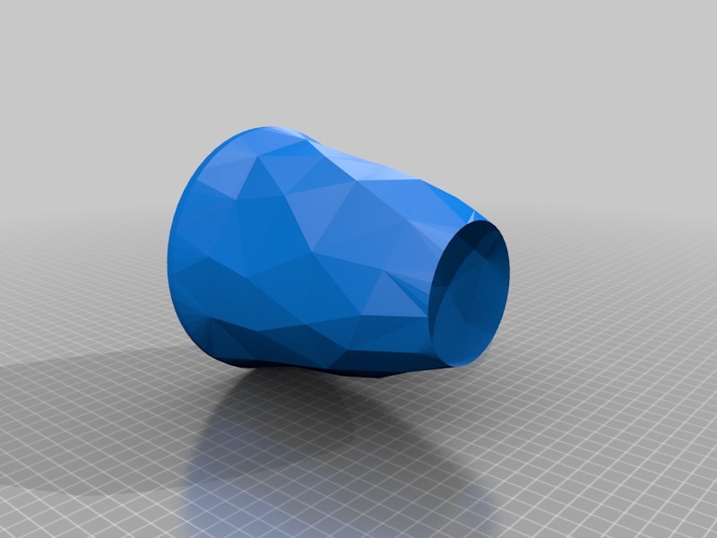 Dowel Lamp with low poly shade! | 3D models download | Creality Cloud