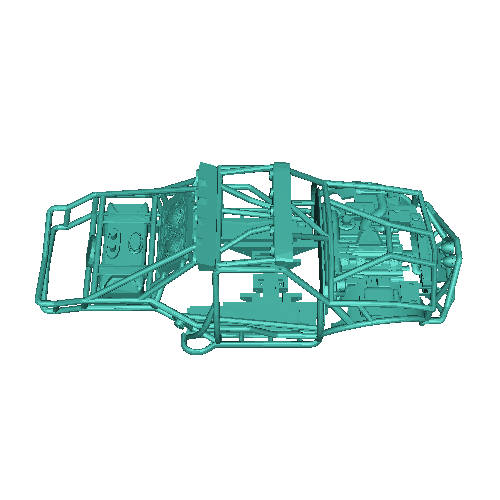 Free Other STL Download - Scx24 rock bouncer cage and skidby 00Smoke