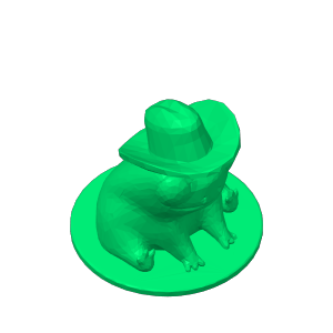 3D Printer Files | 3MF File | cowboy Fred frog | Creality Cloud