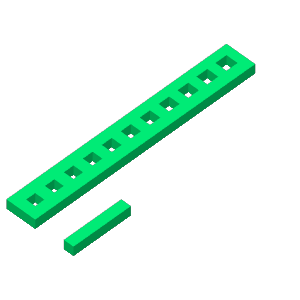 3D Printer Files | 3MF File | square fitment test | Creality Cloud