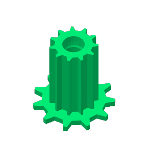 3D Printer Files | 3MF File | Snap fit gear | Creality Cloud