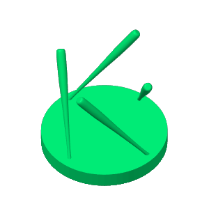 3D Printer Files | 3MF File | Baseball Stand | Creality Cloud
